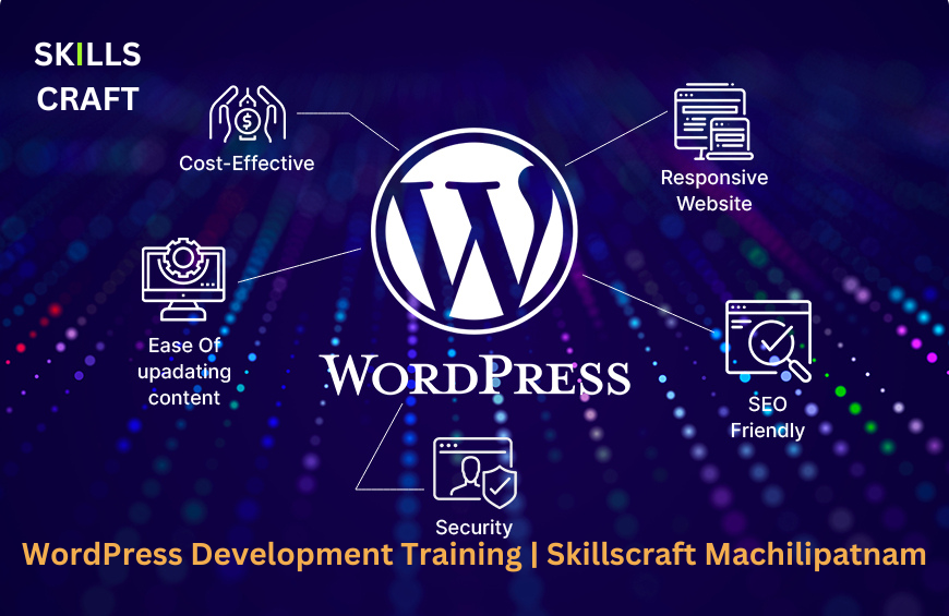 #1 WordPress Website Course in Machilipatnam | Skillscraft
